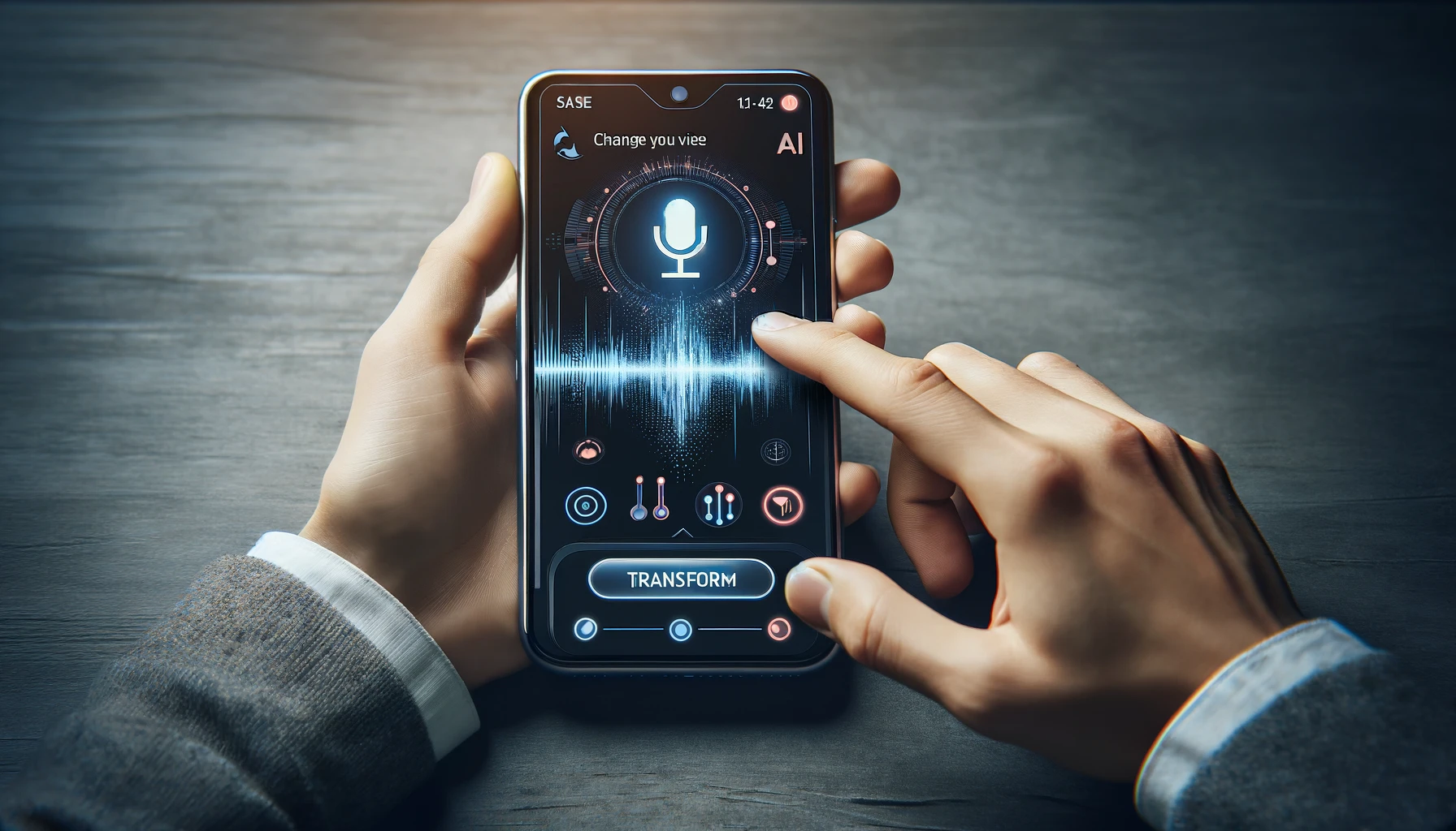 Application to change your Voice with artificial intelligence - Portal ...